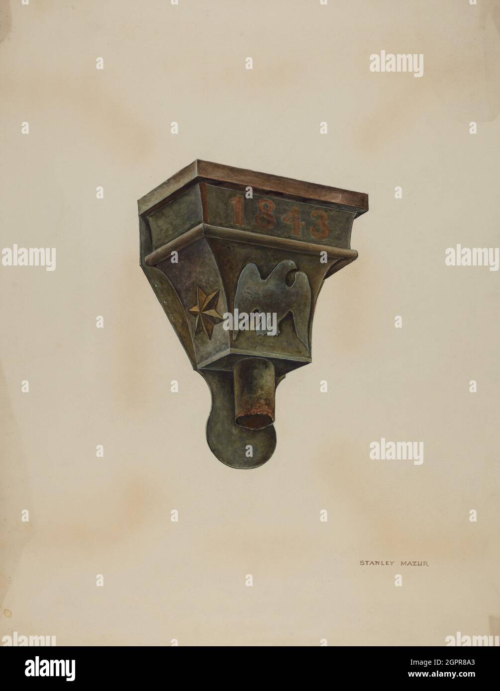 Conductor Head, c. 1937 Stock Photo - Alamy