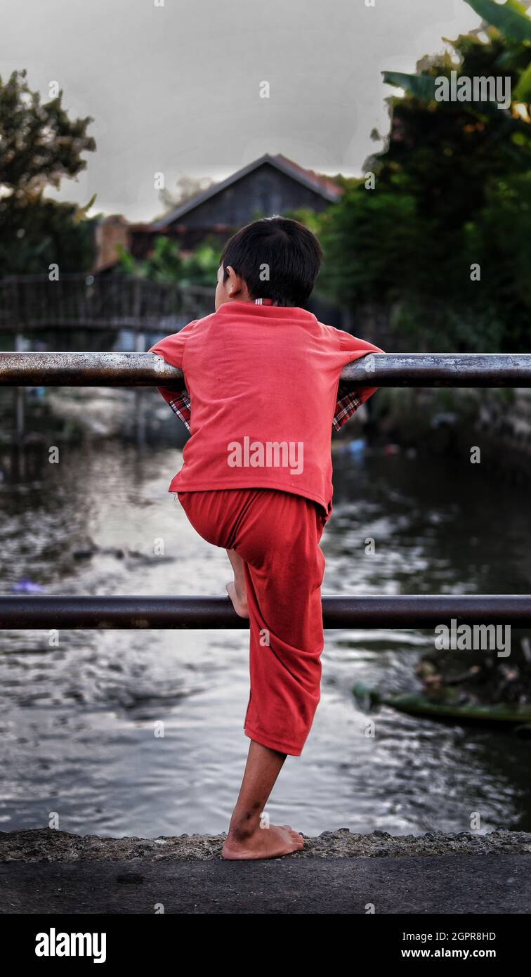 Boys ball river hi-res stock photography and images - Alamy