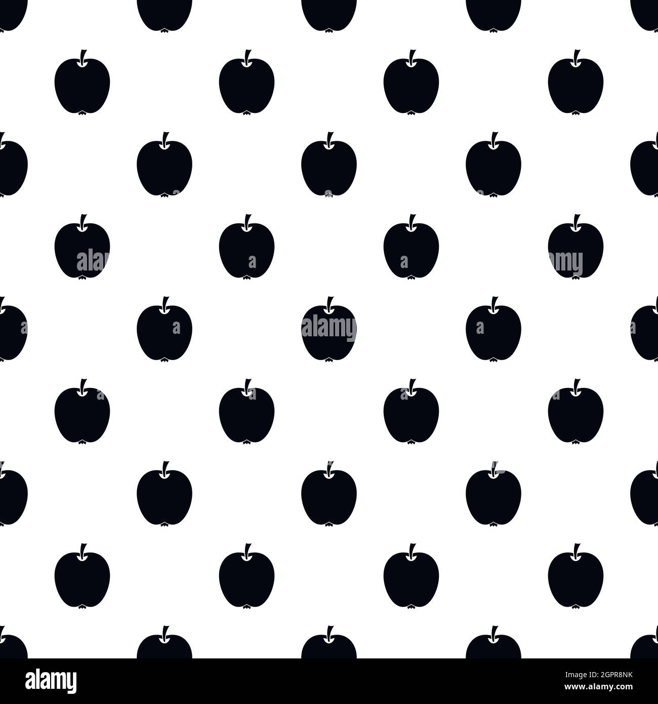Apple background pattern hi-res stock photography and images - Alamy