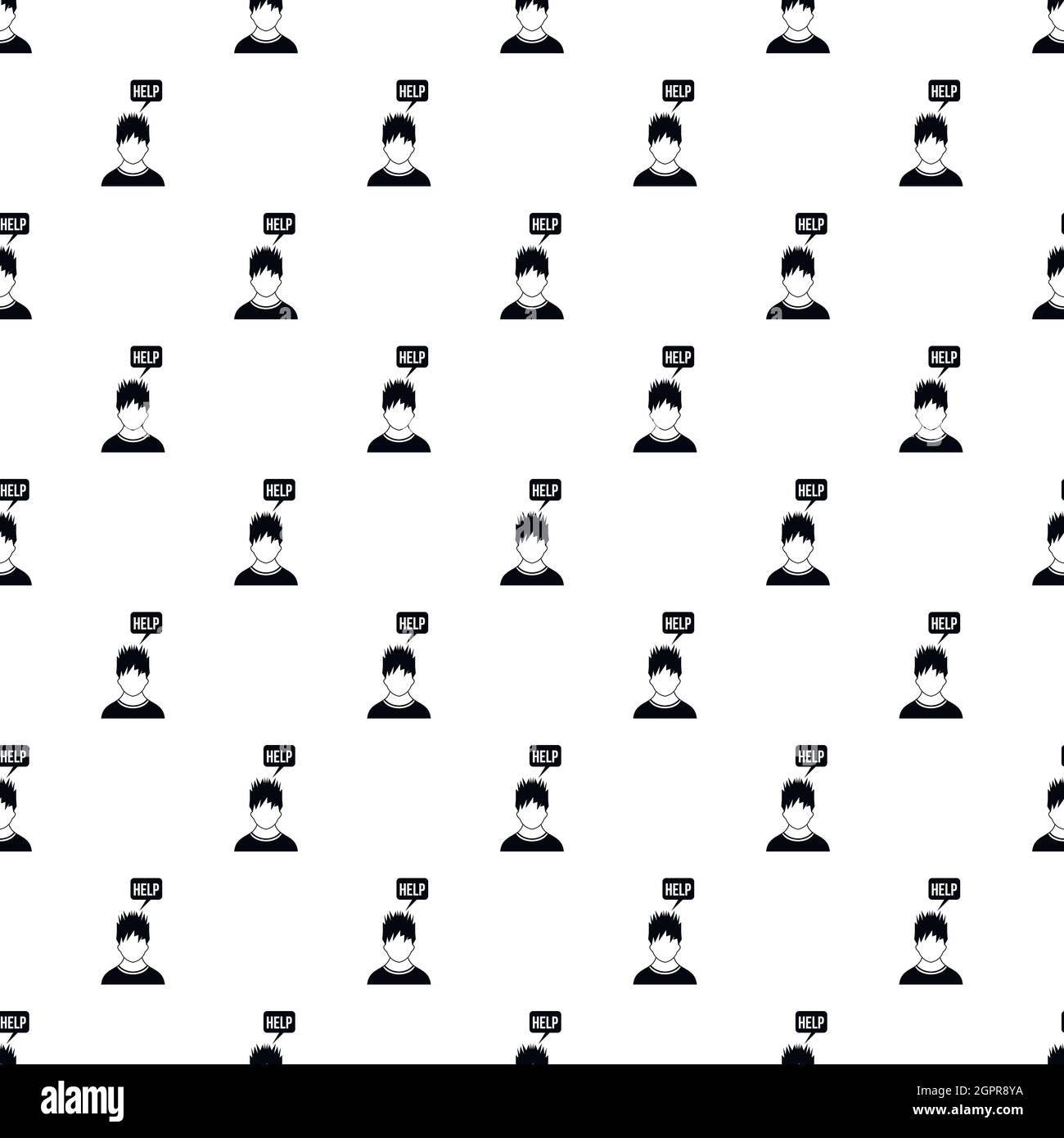 Word pattern Stock Vector Images - Alamy