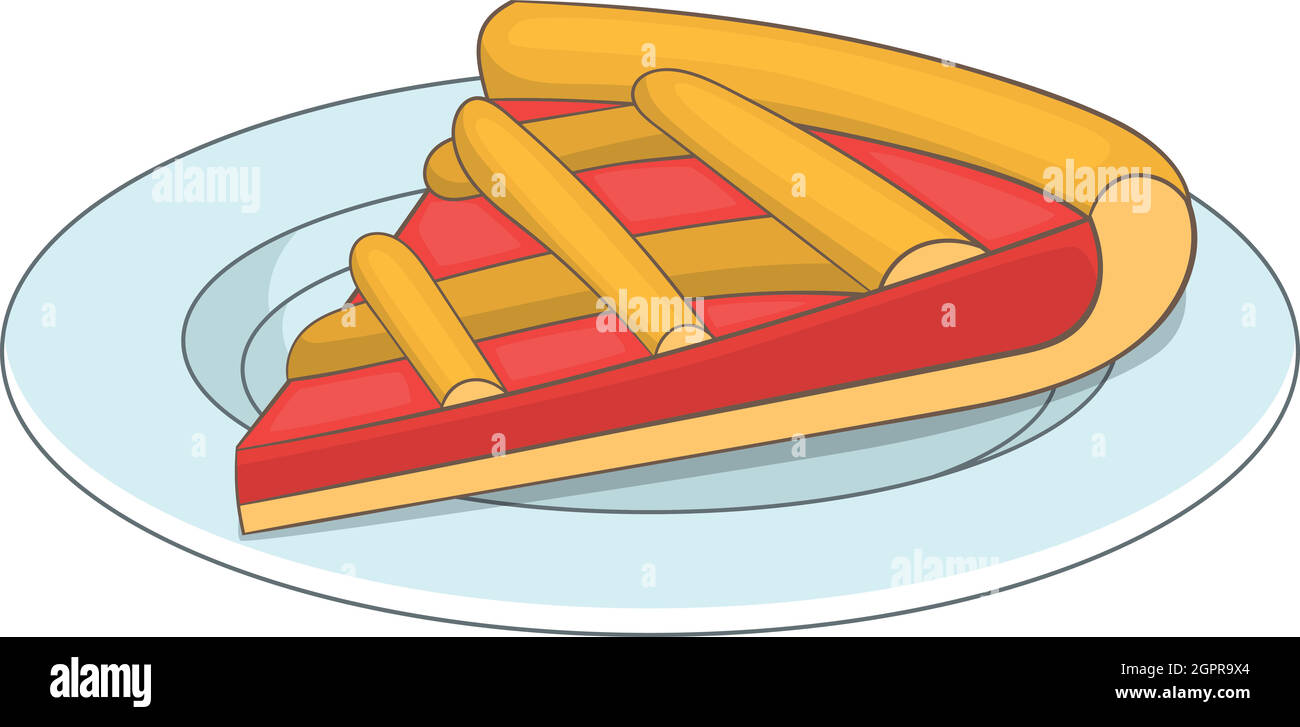 Delicious fruit cake on Stock Vector Images - Alamy