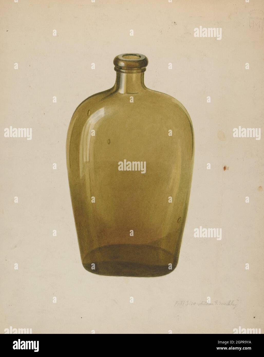 Liquor Flask, 1935/1942 Stock Photo - Alamy