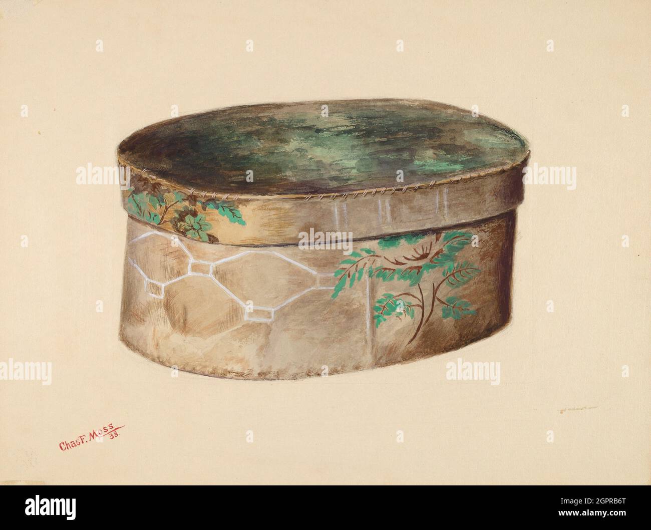 Small Hat Box, 1938 Stock Photo - Alamy