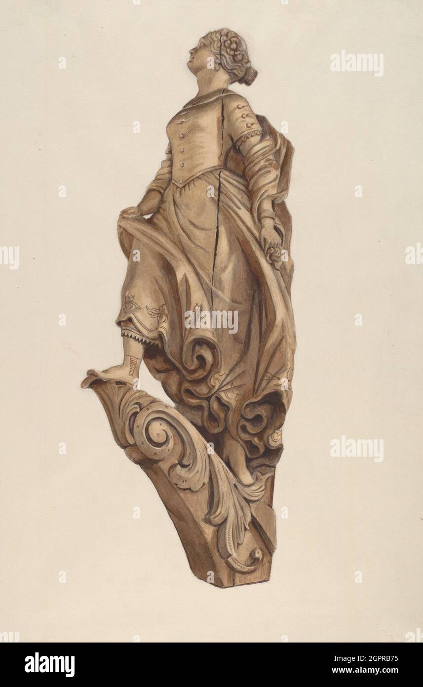 Figurehead: Woman, 1935/1942 Stock Photo - Alamy