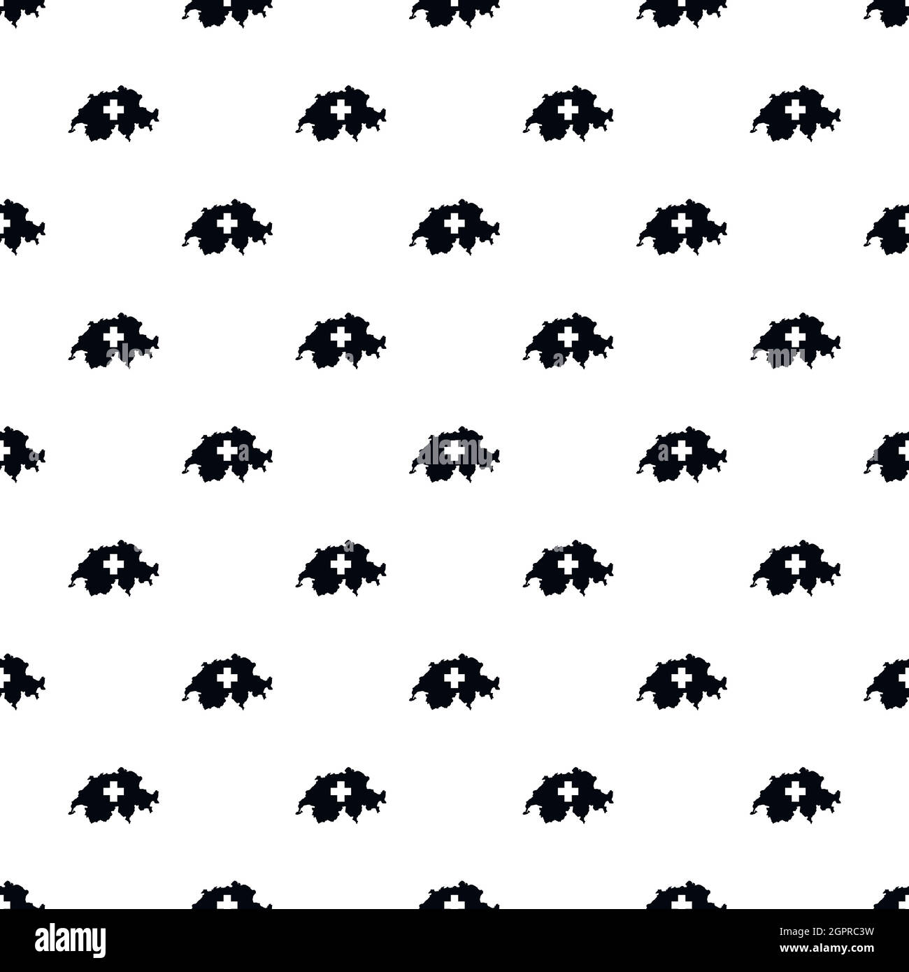 Map pattern simple style Cut Out Stock Images & Pictures - Alamy