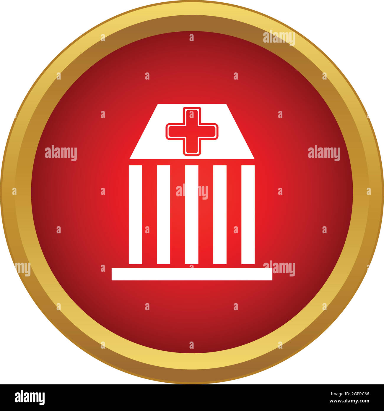 Hospital line icon simple hi-res stock photography and images - Alamy