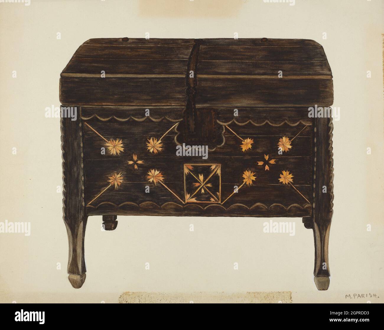 Chest, c. 1938 Stock Photo - Alamy