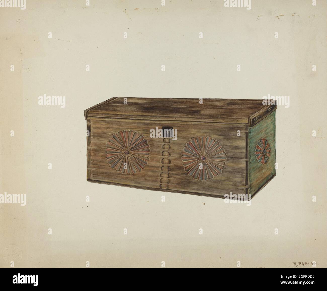 Chest, c. 1938 Stock Photo - Alamy