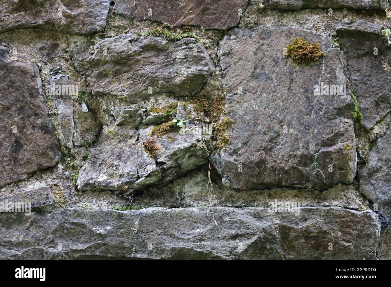 Old grey stone wall hi-res stock photography and images - Alamy