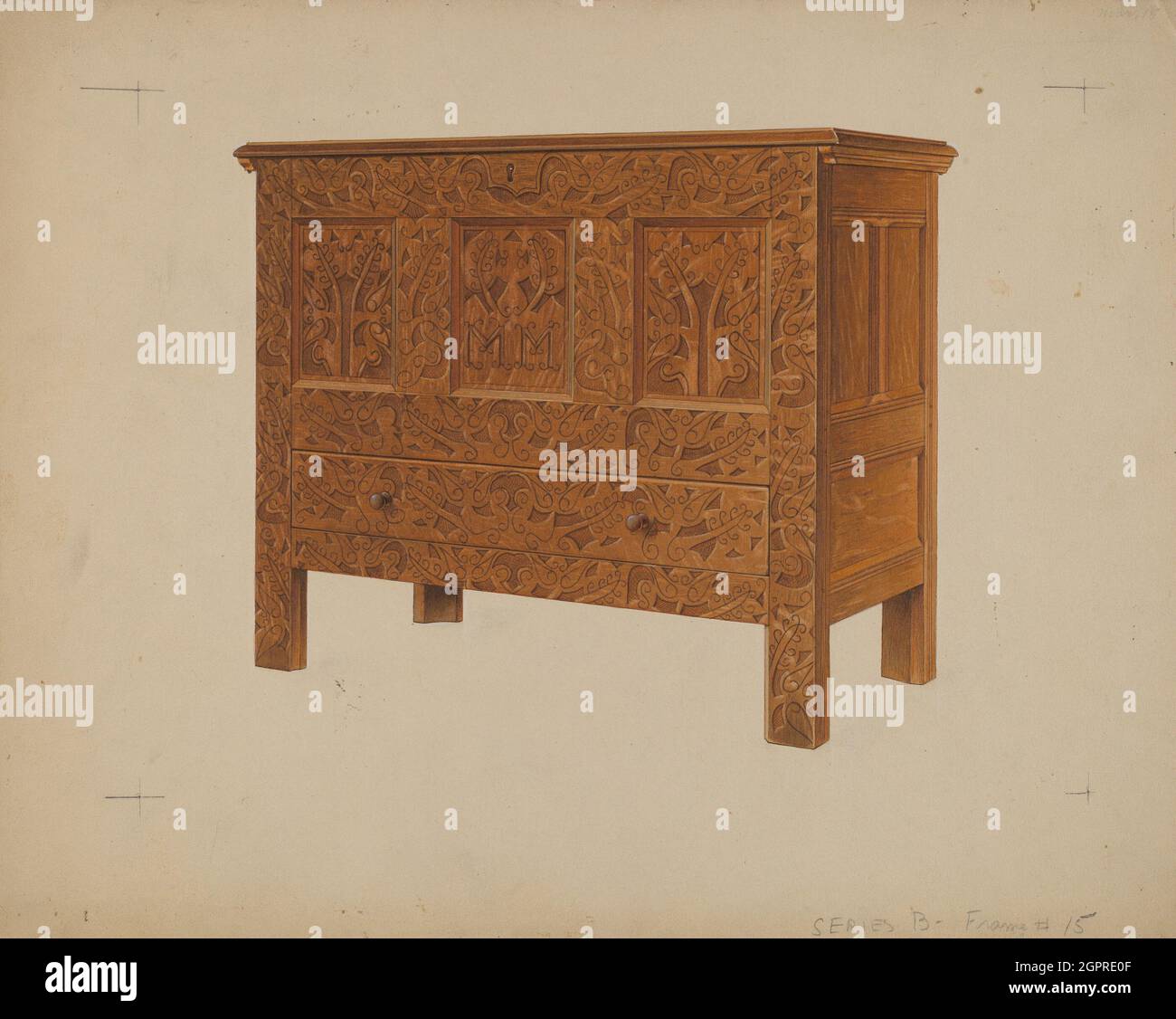 Hadley Chest, c. 1937 Stock Photo - Alamy