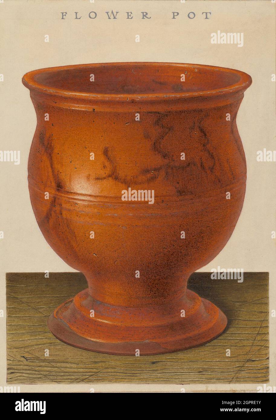 Flower Pot, c. 1939 Stock Photo - Alamy