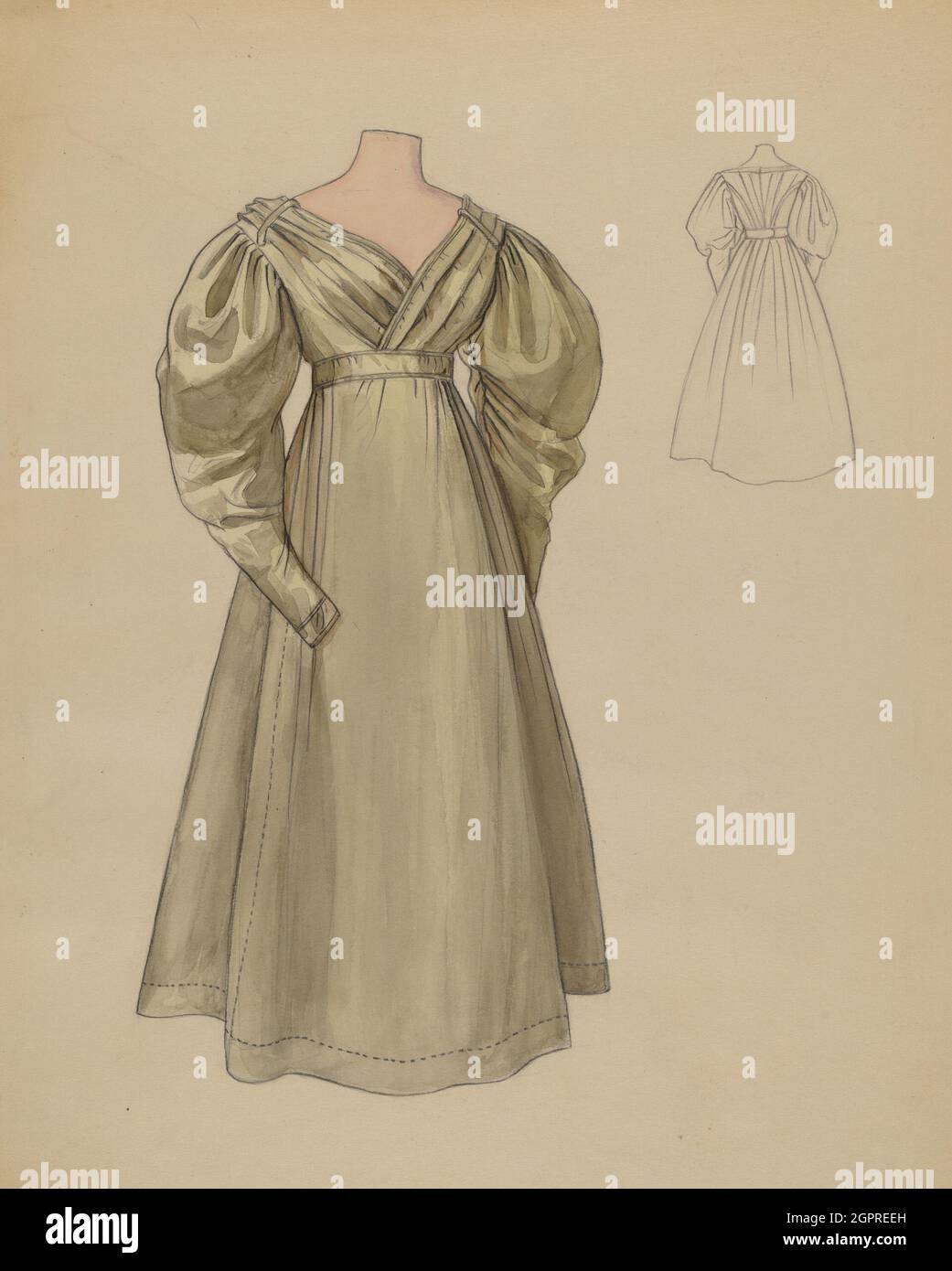 Dress, c. 1936 Stock Photo - Alamy