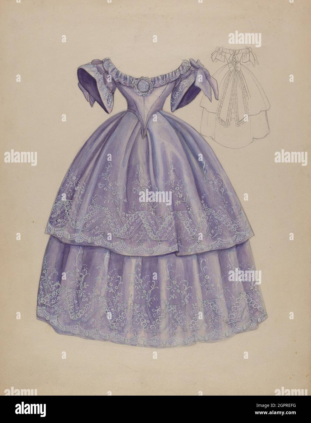 Dress, c. 1936 Stock Photo - Alamy