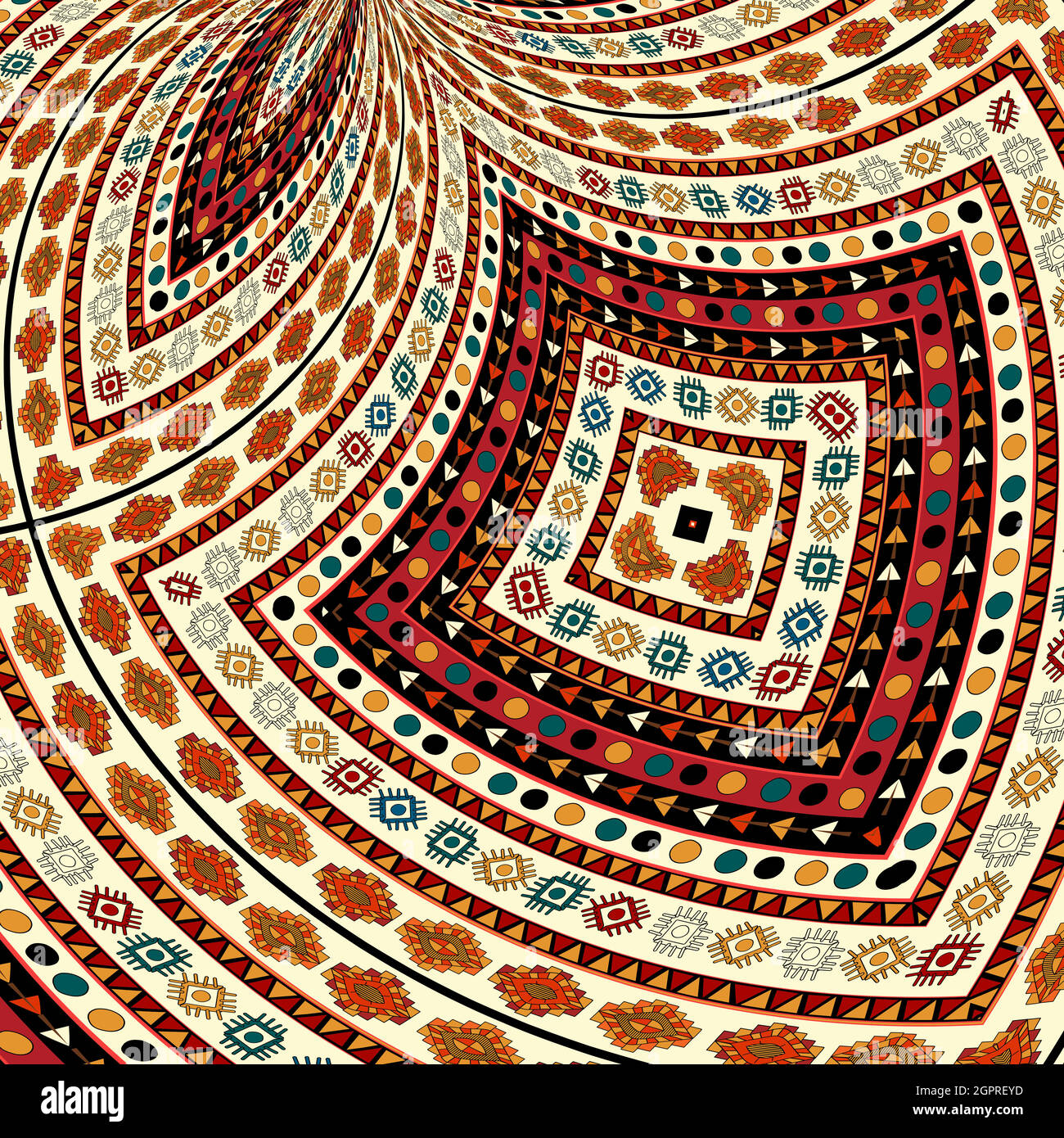 Tribal decorative design 9 Stock Vector Image & Art - Alamy