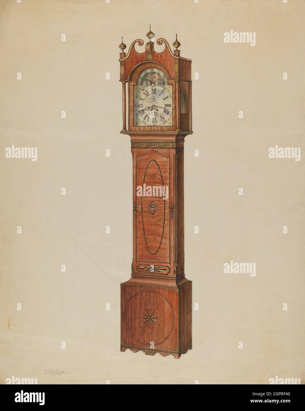 Tall Clock, c. 1936 Stock Photo - Alamy