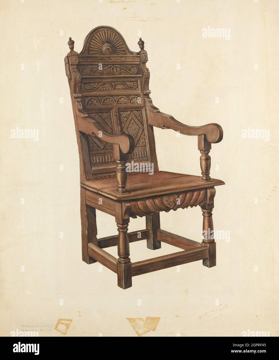 Jacobean furniture hi-res stock photography and images - Alamy
