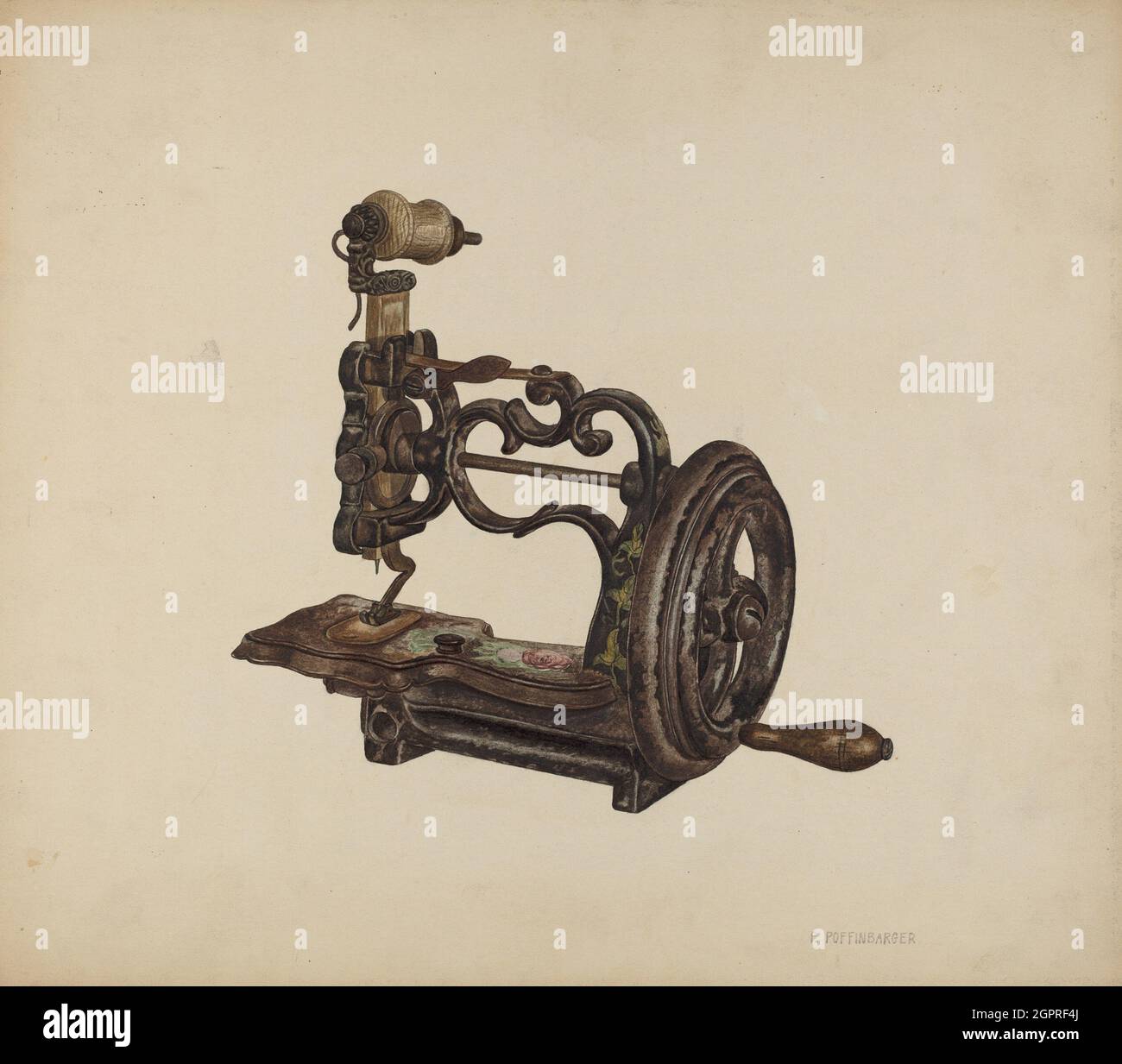 Sewing Machine, c. 1940 Stock Photo - Alamy