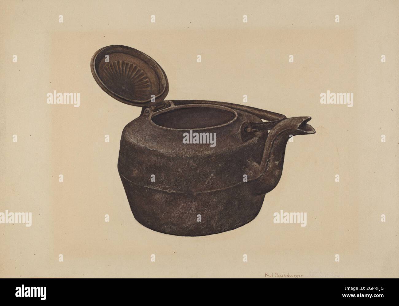 Tea Kettle, 1935/1942 Stock Photo - Alamy