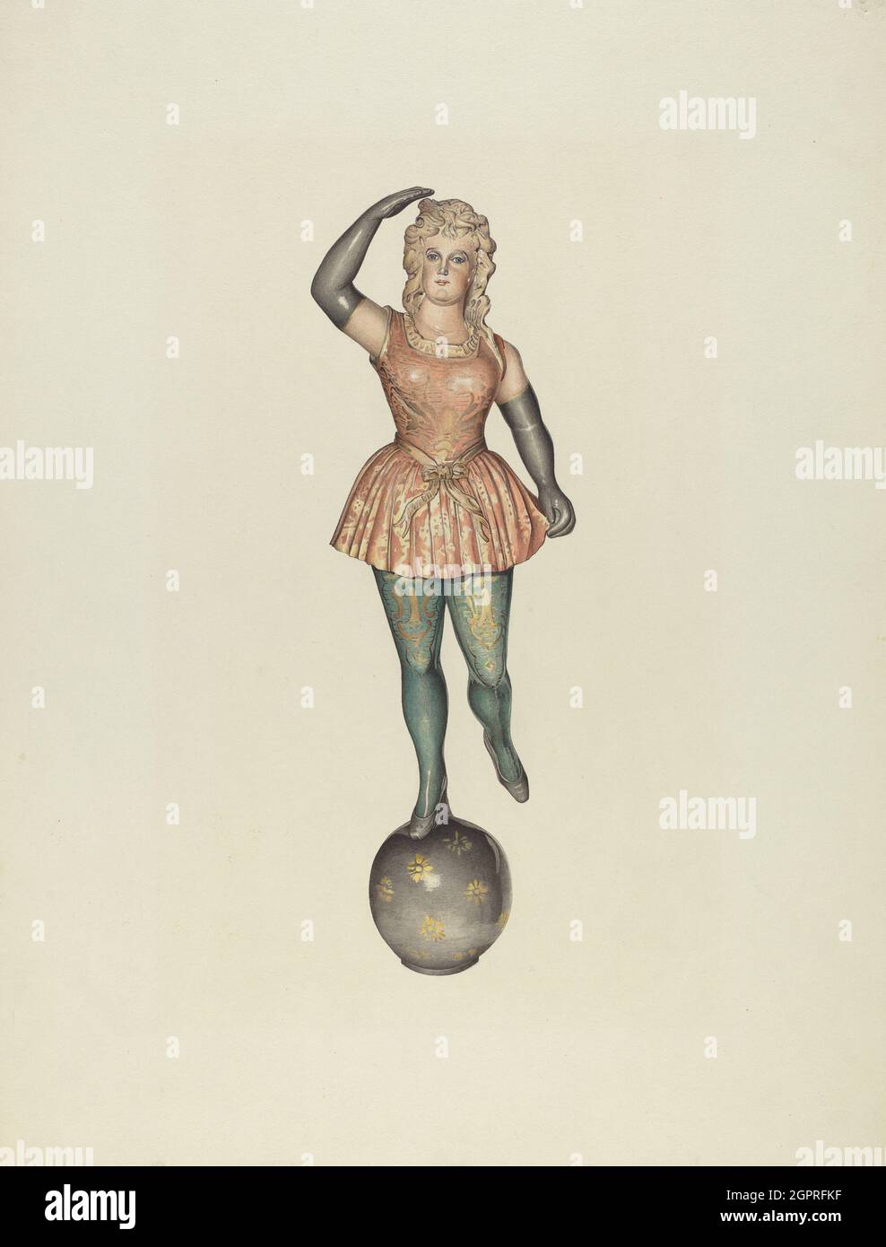 Carousel Calliope Figure, c. 1939 Stock Photo - Alamy