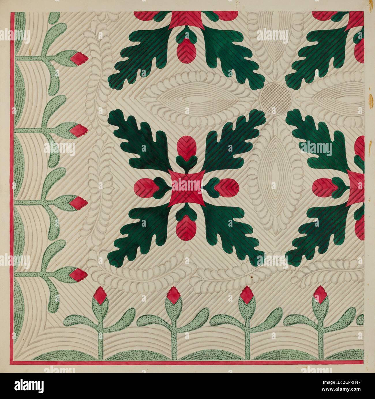 Quilt, c. 1936 Stock Photo - Alamy