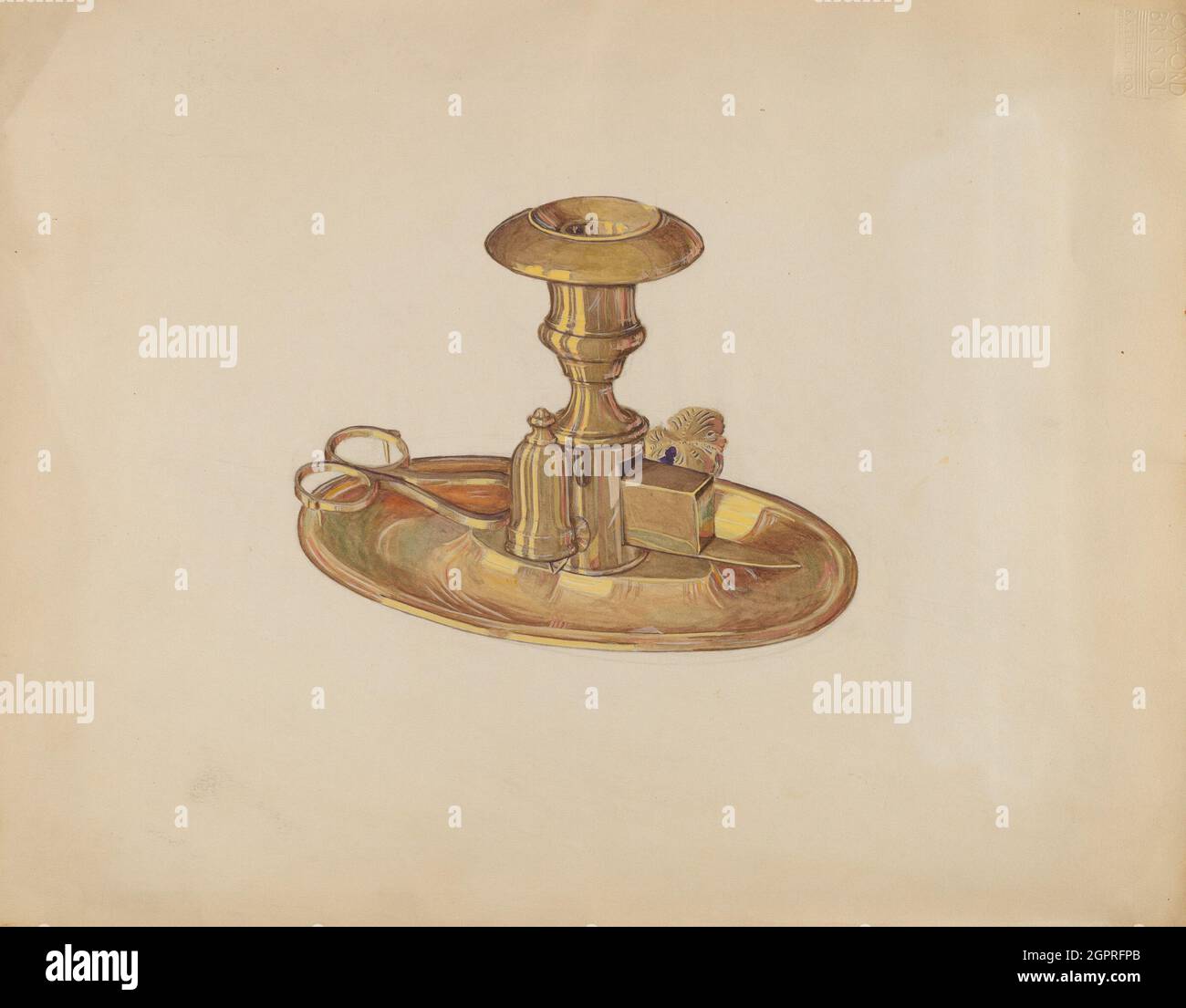 Candlestick, c. 1936 Stock Photo - Alamy