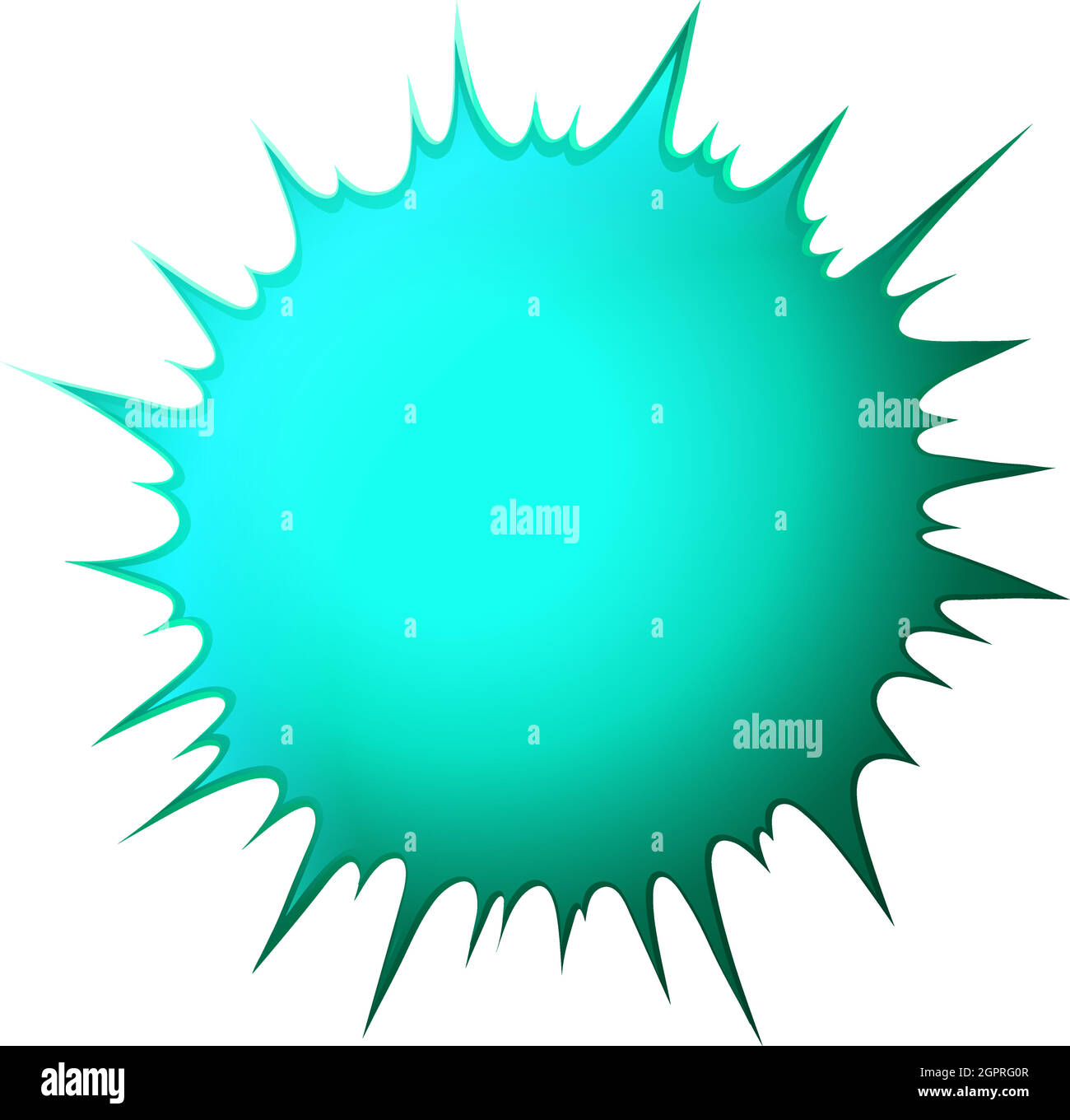 Blue spikes Stock Vector Images - Alamy