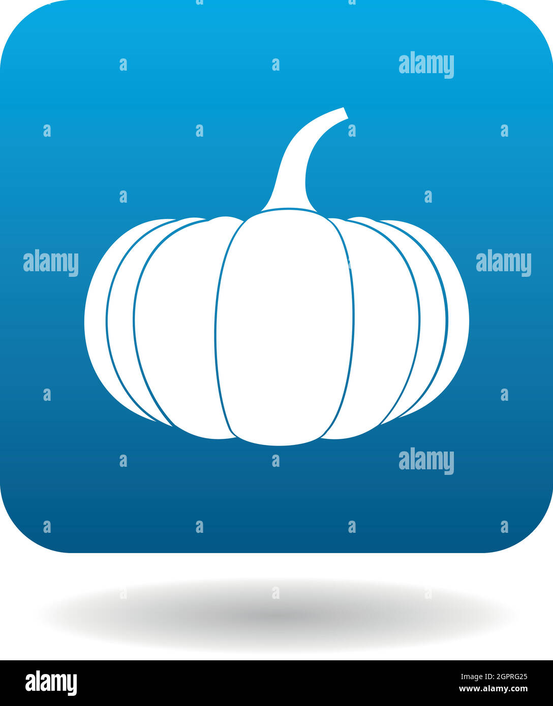 Seasonal blue pumpkin Stock Vector Images - Alamy