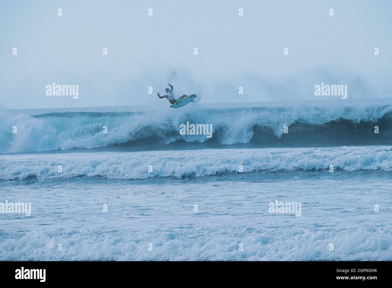 surf perfect spot barrel Stock Photo - Alamy