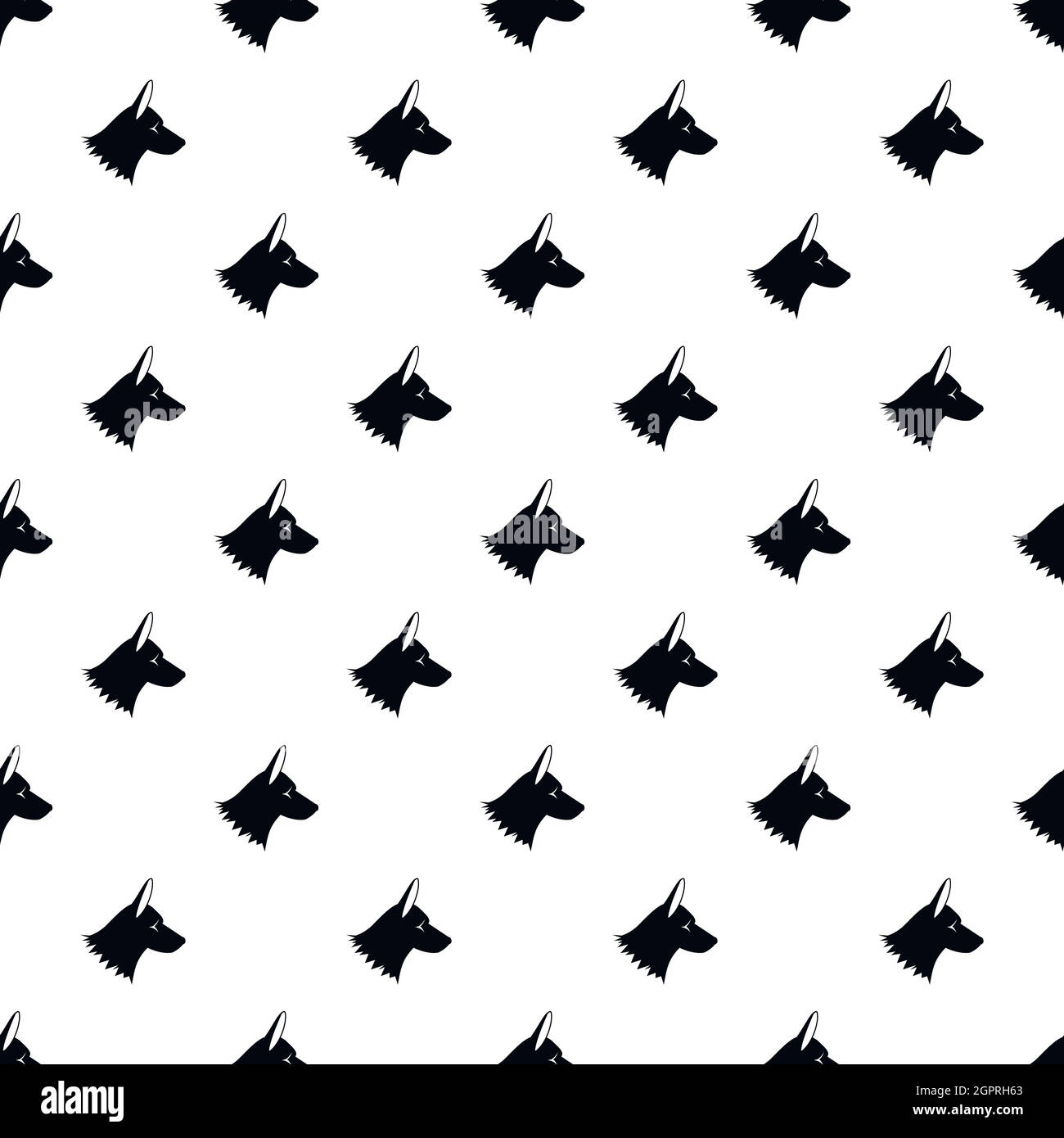 Dog pattern hi-res stock photography and images - Alamy