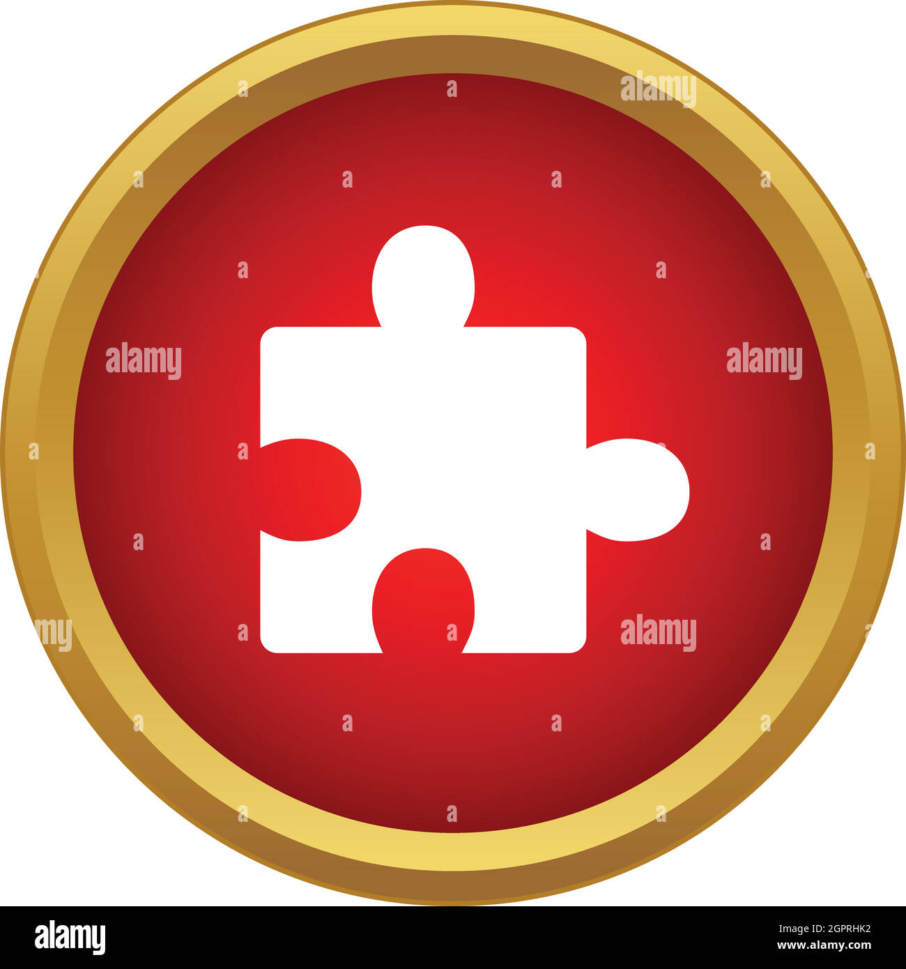 One puzzle icon, simple style Stock Vector Image & Art - Alamy