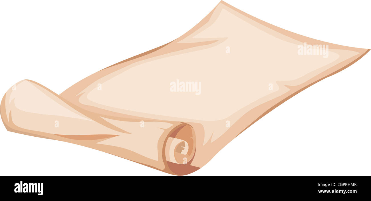 Paper roll symbol Stock Vector Images - Alamy