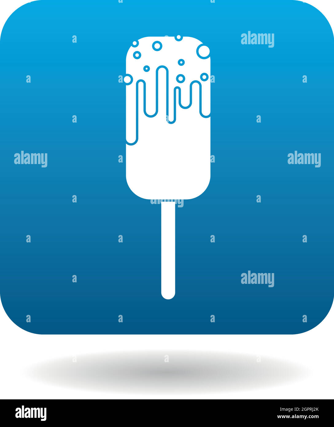 Cool style strawberry ice Stock Vector Images - Alamy