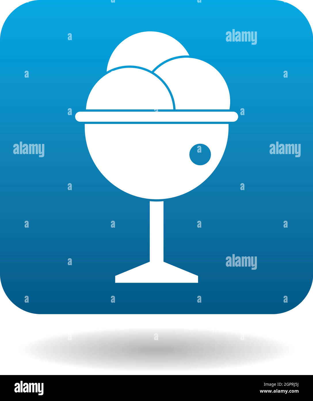 Isolated ice cream fast Stock Vector Images - Alamy