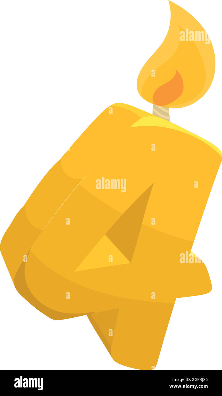 Gold candle stand Cut Out Stock Images & Pictures - Alamy