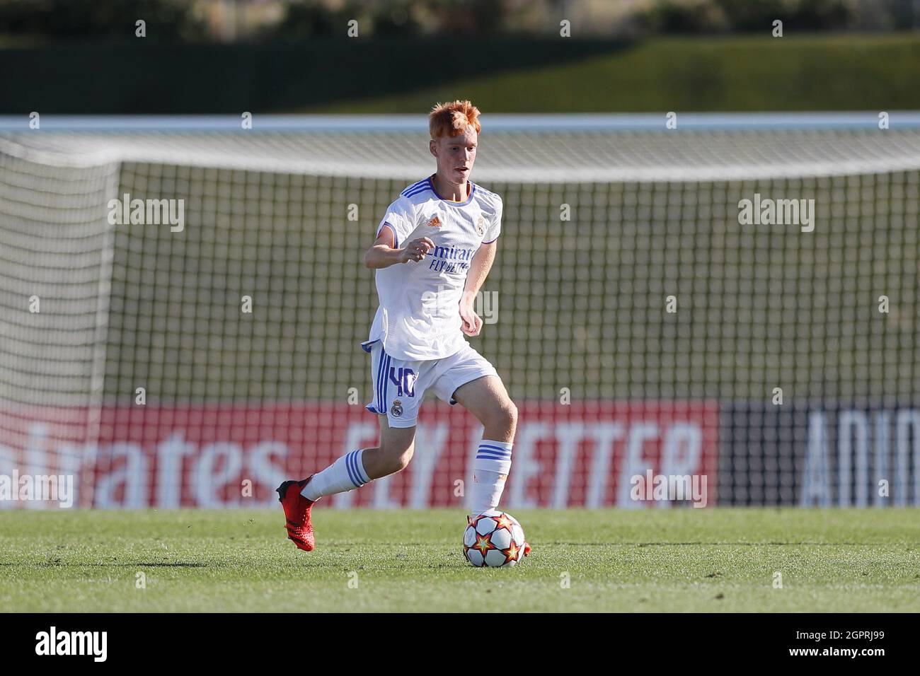Madrid, Spain. 28th Sep, 2021. Marc Cucalon (Real) Football/Soccer ...