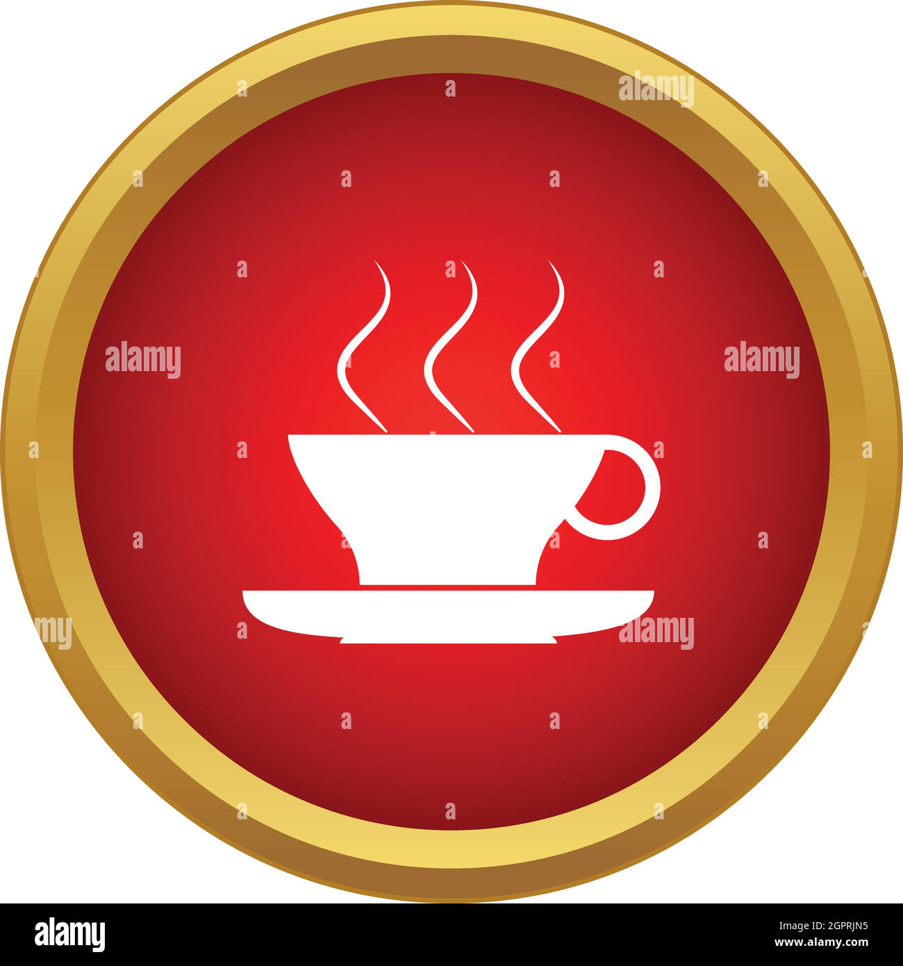 Cup of tea icon, simple style Stock Vector Image & Art - Alamy