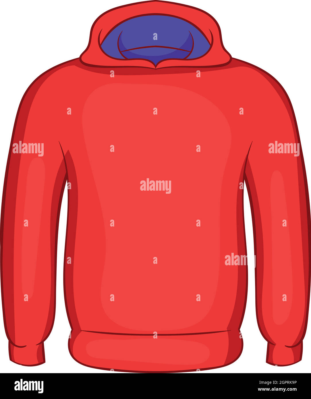 Mens winter sweatshirt icon, cartoon style Stock Vector Image & Art - Alamy