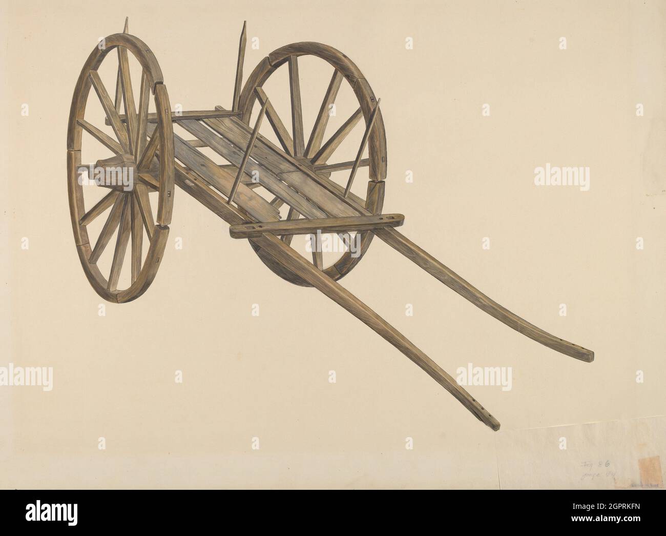 Ox Cart, 1935/1942 Stock Photo - Alamy