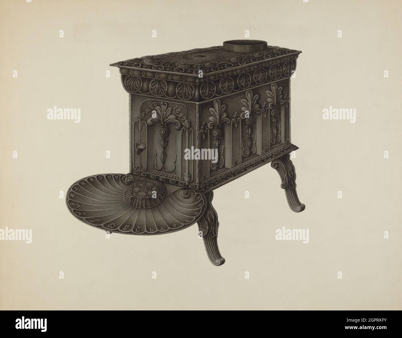 Foot Stove, c. 1937 Stock Photo - Alamy