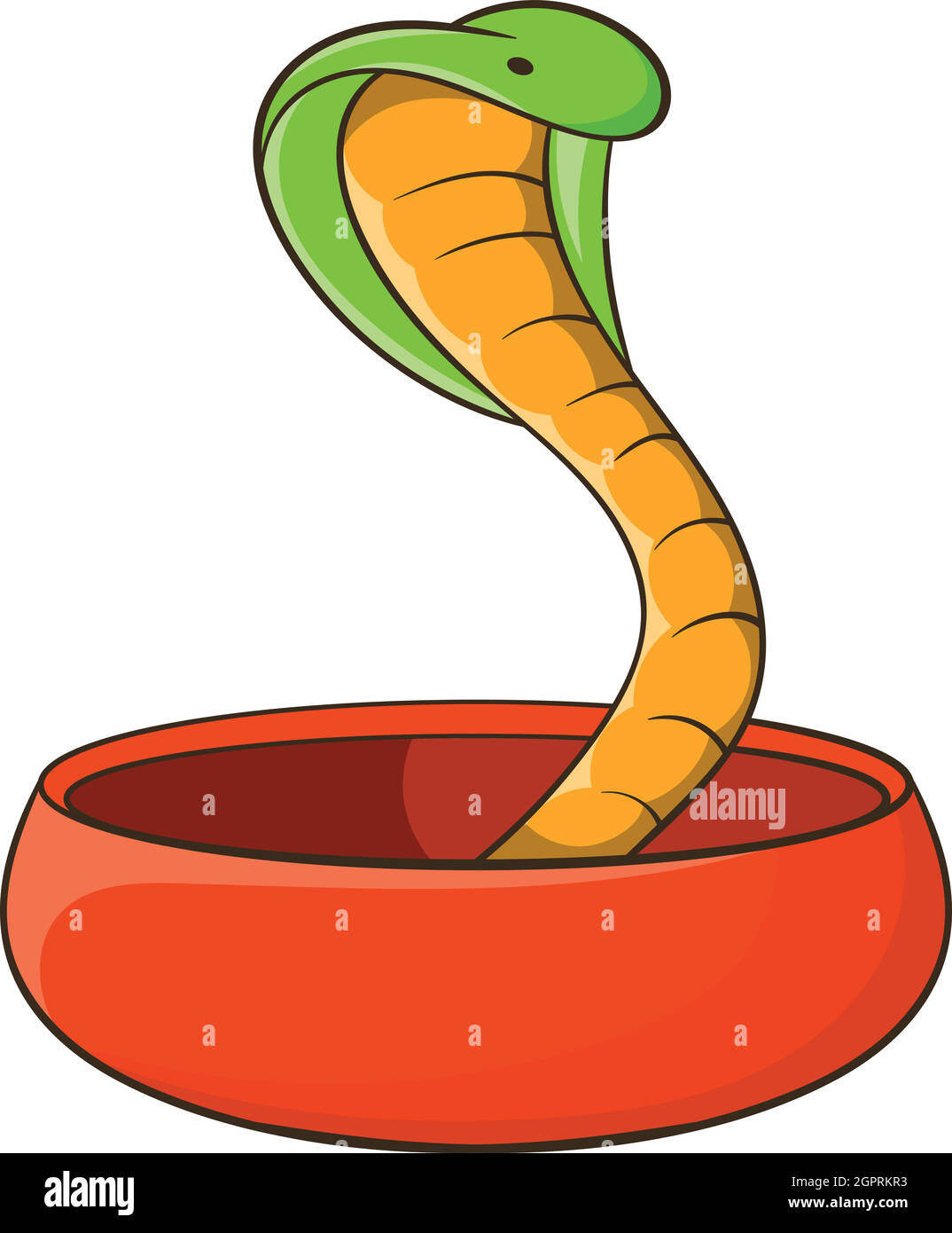Snake bite cartoon hi-res stock photography and images - Alamy
