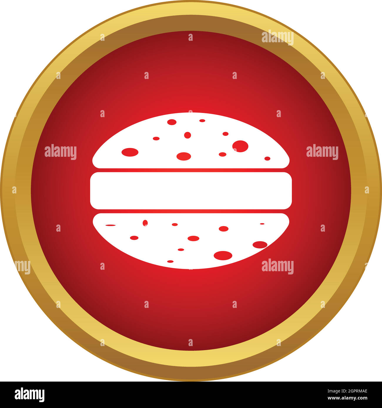 Hamburger sandwich bun Stock Vector Images - Alamy