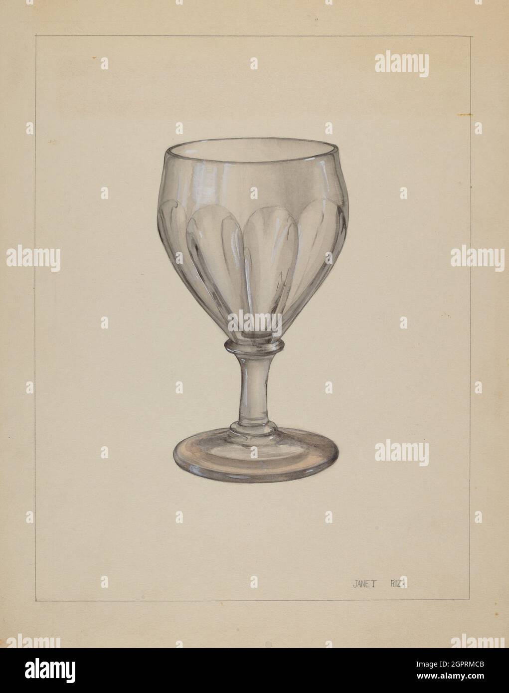 Goblet, c. 1936 Stock Photo - Alamy