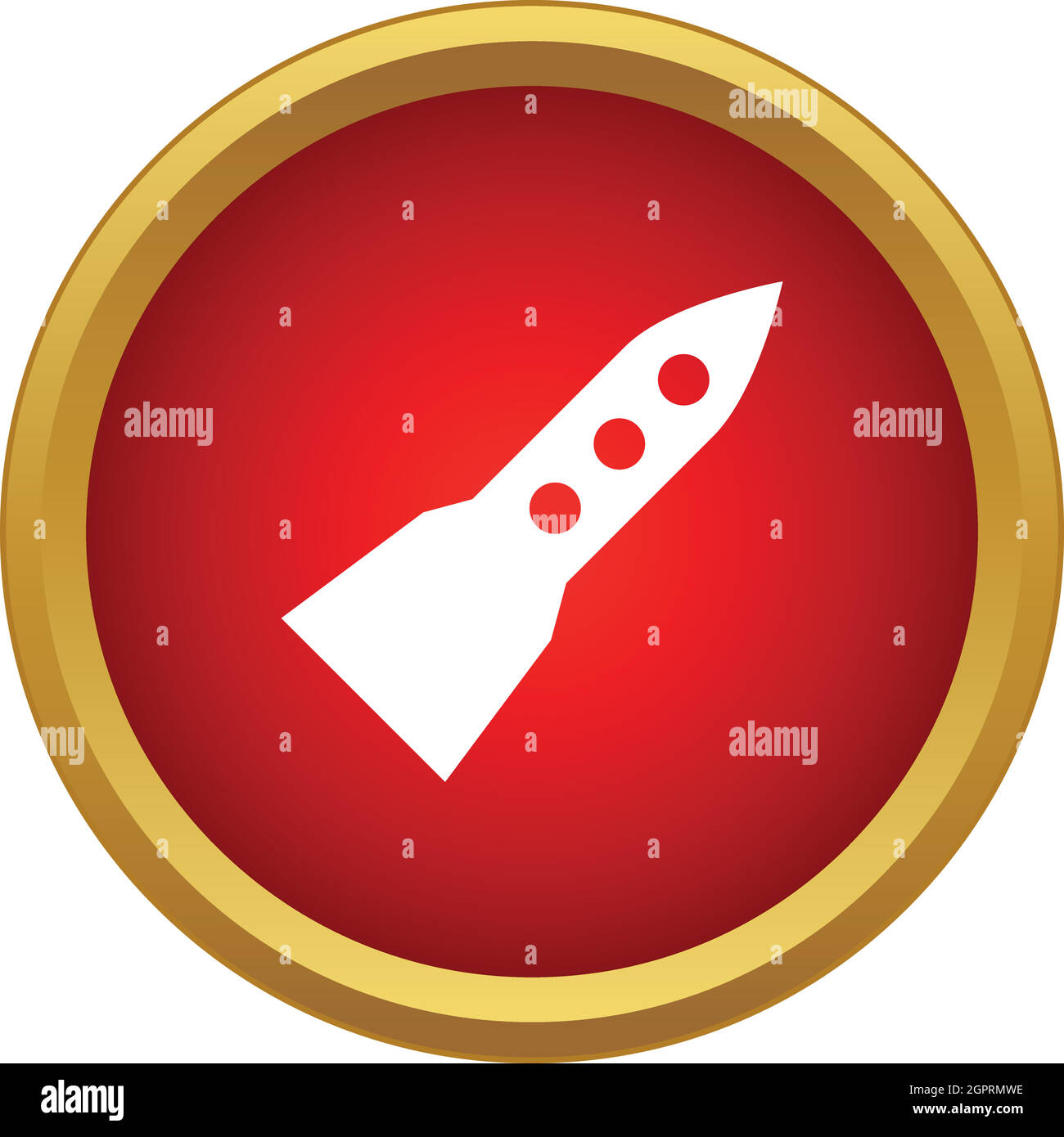 Flight rocket icon, simple style Stock Vector Image & Art - Alamy