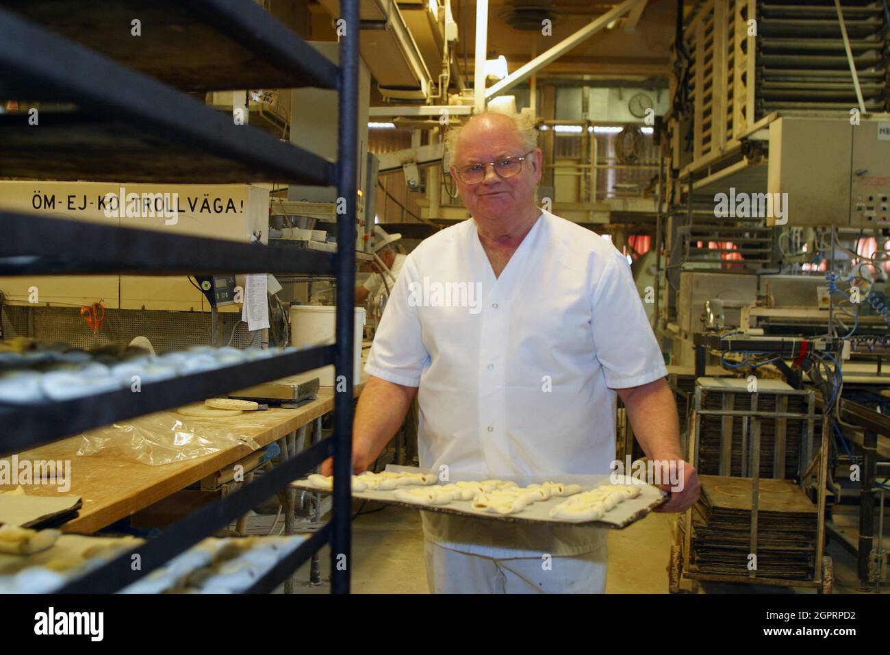 Swedish baker working in food industri Stock Photo - Alamy