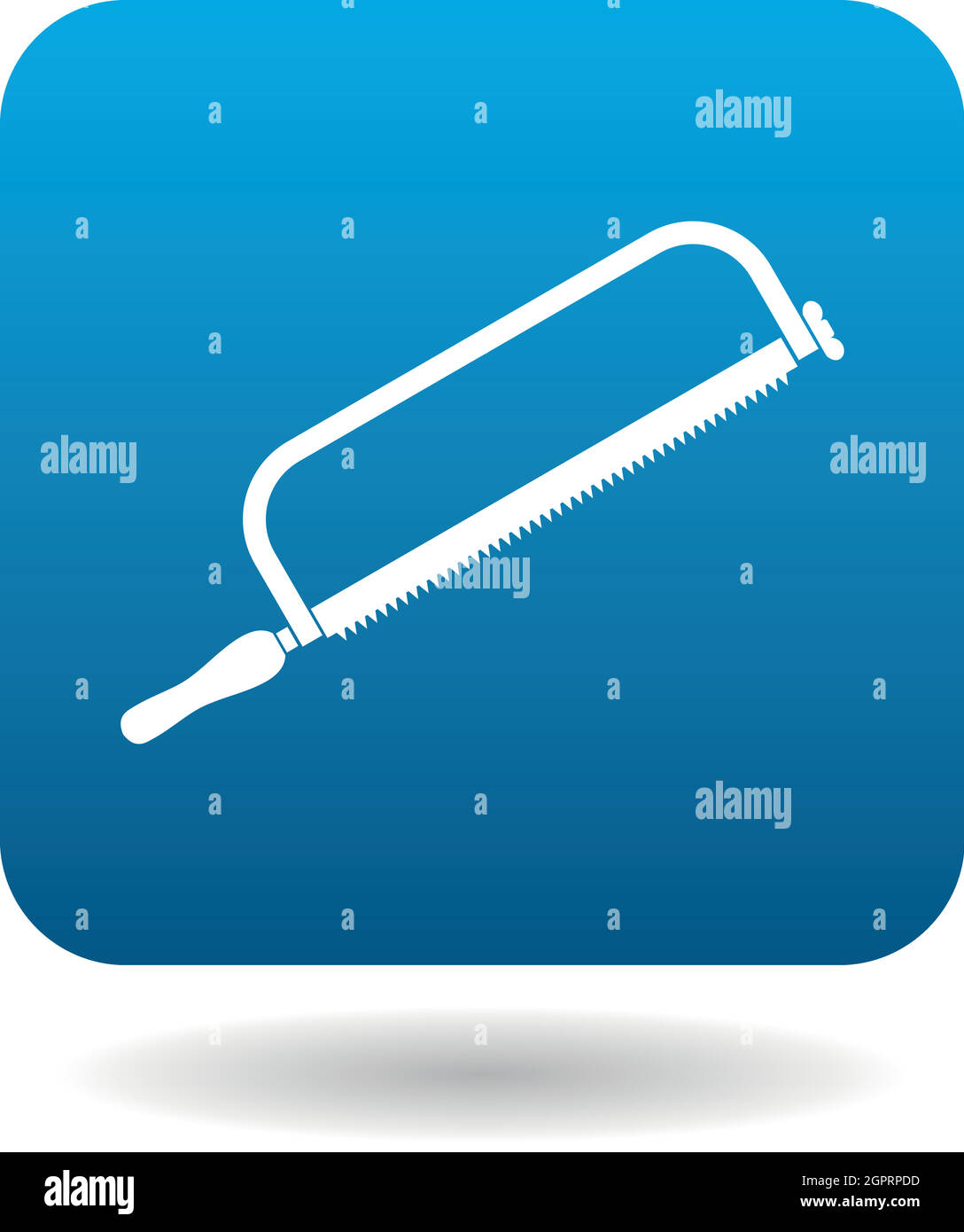 Hacksaw icon, simple style Stock Vector Image & Art - Alamy