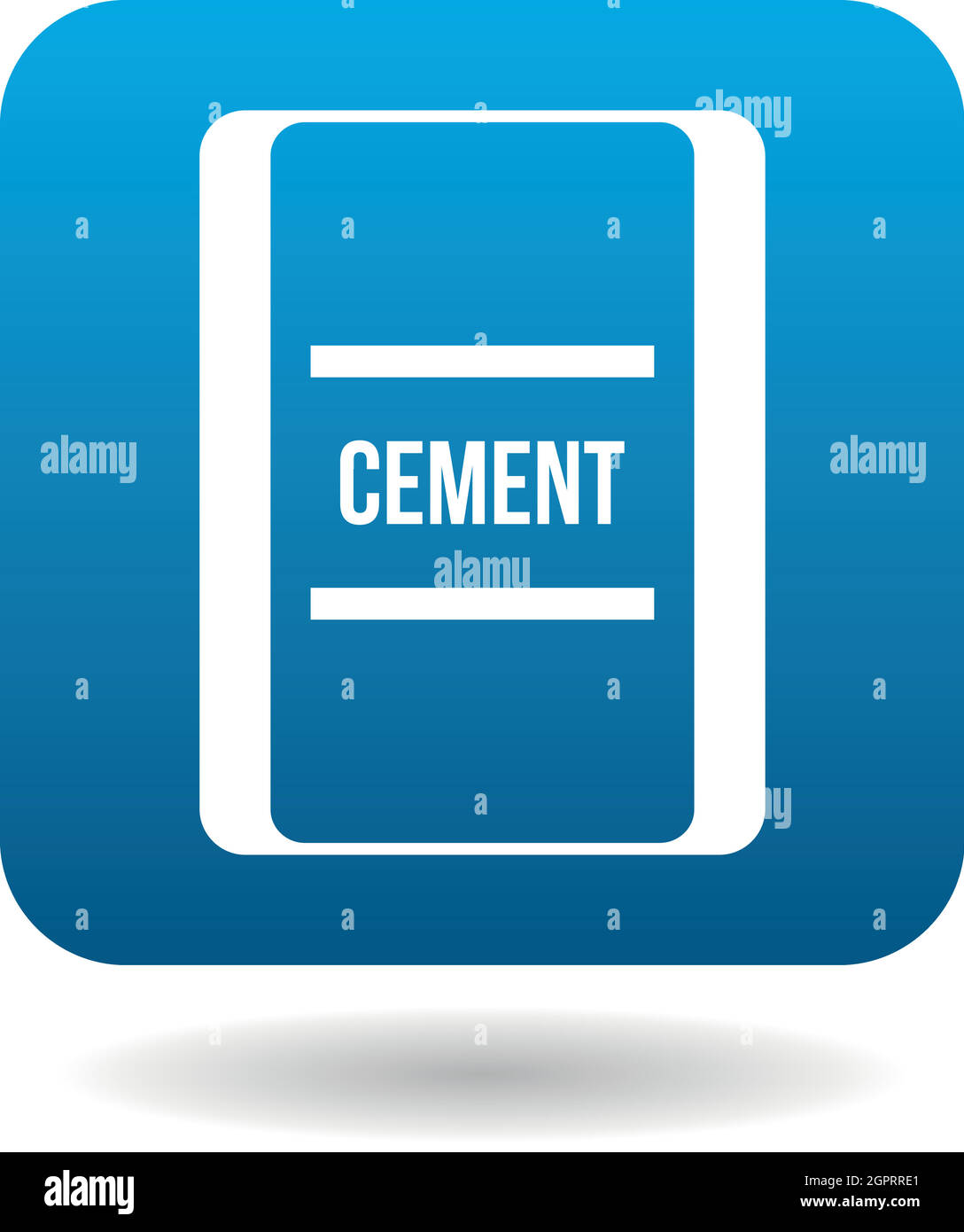 Symbol cement painted Stock Vector Images - Alamy