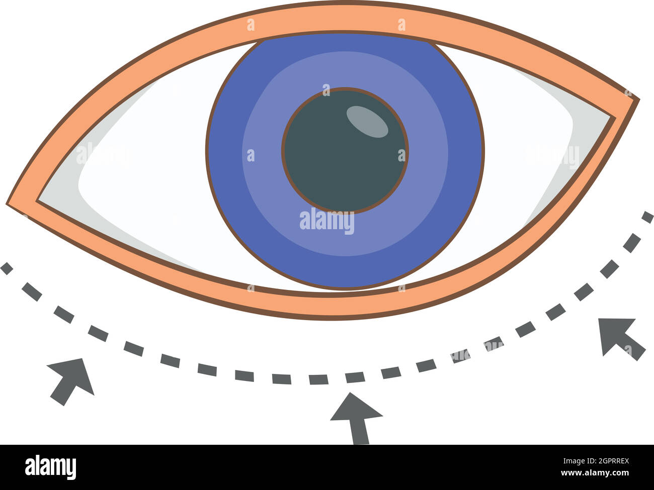 Eye surgery correction icon, cartoon style Stock Vector Image & Art - Alamy