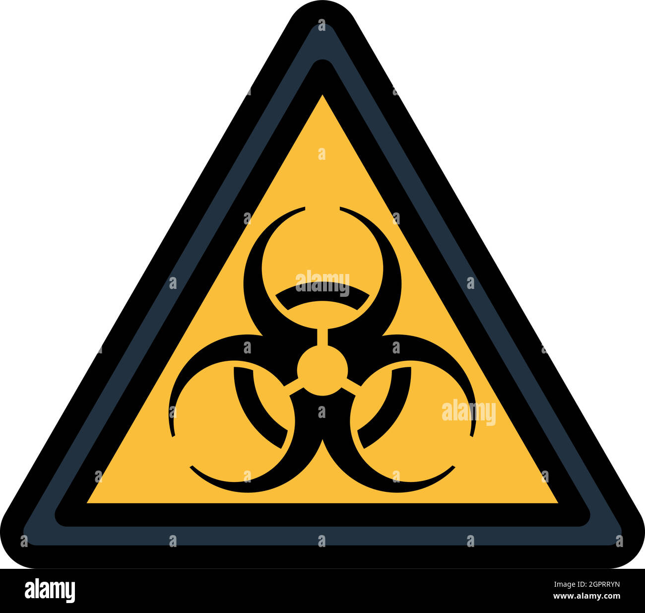 Biohazard icon hi-res stock photography and images - Alamy
