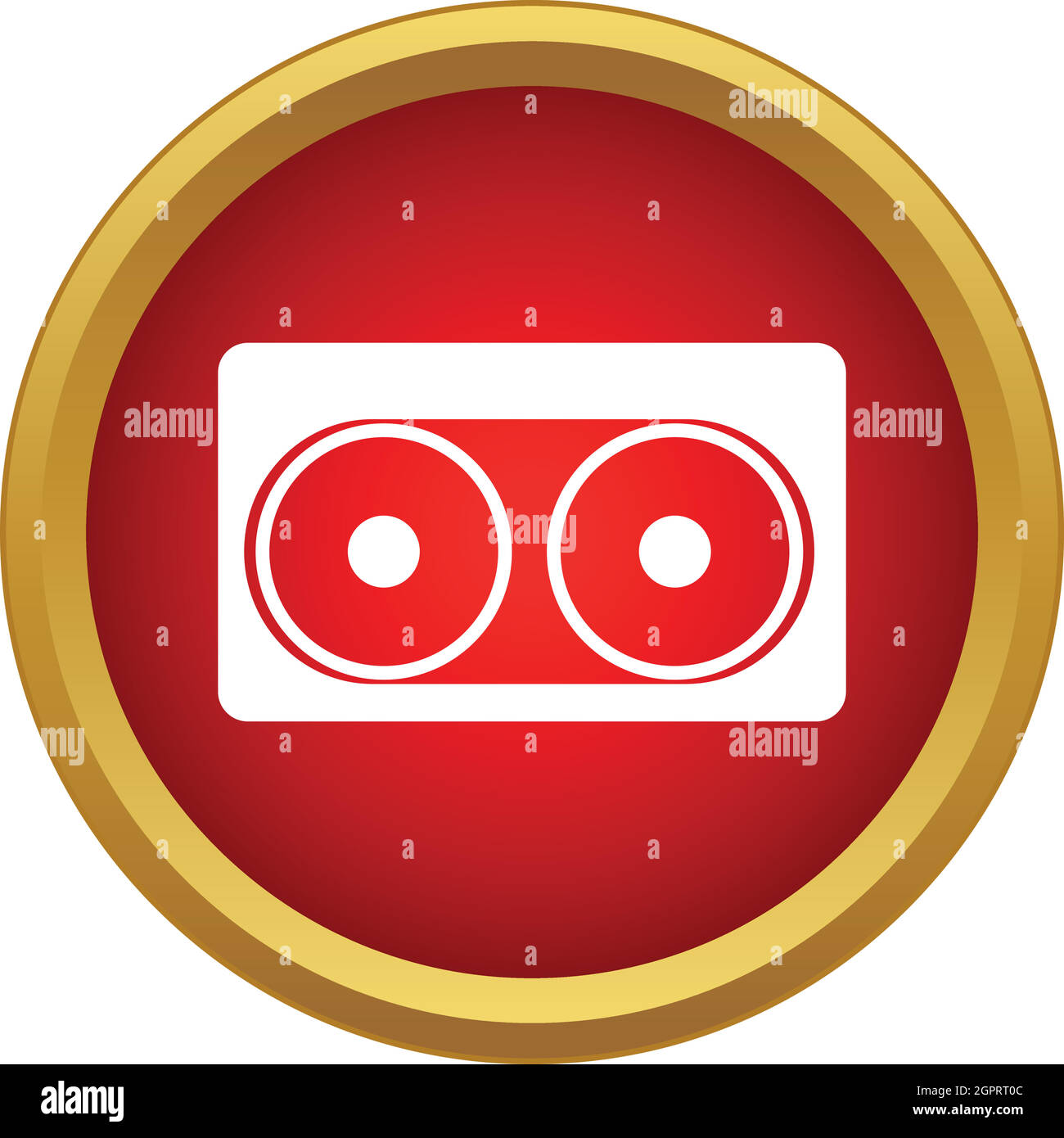 Audio cassette icon, simple style Stock Vector Image & Art - Alamy