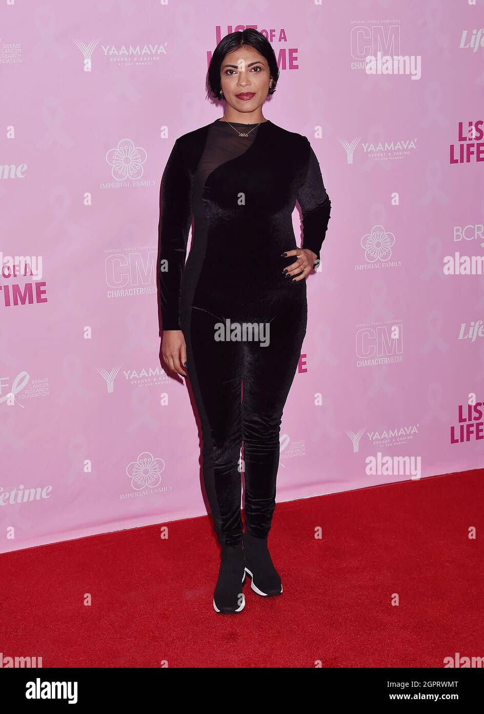 LOS ANGELES, CA - SEPTEMBER 29: Nisha attends the premiere of "List of ...